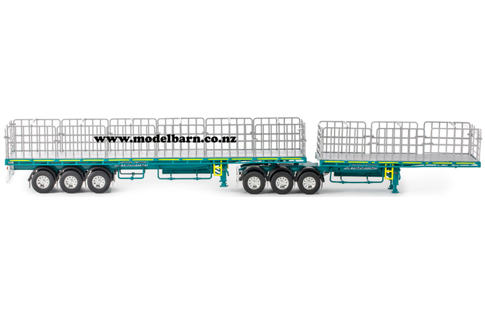 1/50 Freighter B-Double Flat Top Trailers "Toll" - Trucks & Trailers ...