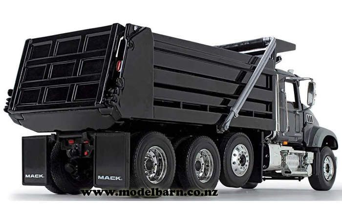 1/34 Mack Granite MP Tip Truck (metallic grey & black) - Trucks ...