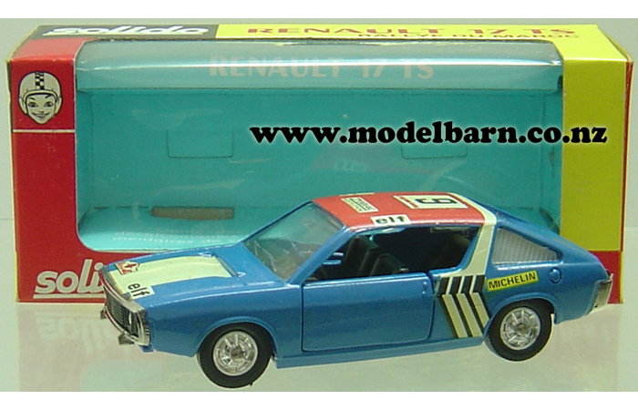 1/43 Renault 17 TS Rally Car No 6 (blue & red) - Vehicles-Other ...