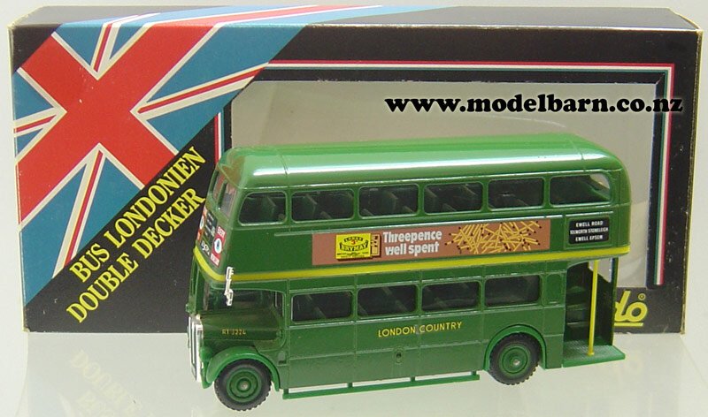 1/50 AEC RT Double-Decker Bus (green) "London Country" Bus No RT 3224 ...
