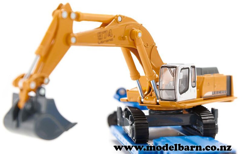 1/87 Liebherr 974 Excavator & MAN TGA Low Loader Set - Trucks ...