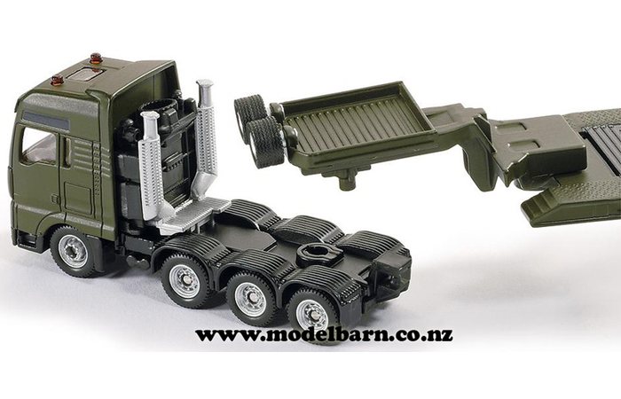 1/87 MAN Heavy Haulage Low Loader & Leopard Tank - Trucks & Trailers ...
