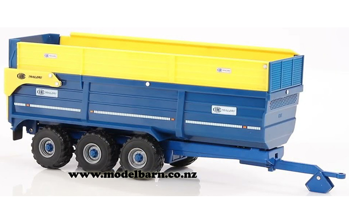 1/32 Kane Tri-Axle Halfpipe Tipping Silage Trailer - New Arrivals-Farm ...