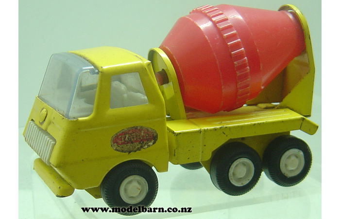 Concrete Mixer Truck (yellow & red, 123mm) Tony Tonka - Old ...