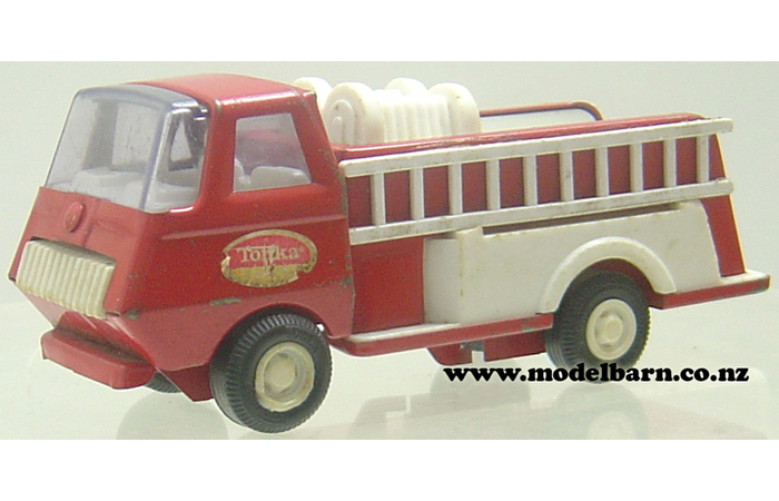 Fire Engine Pumper Truck (red & white, 145mm) Tiny Tonka - Old ...