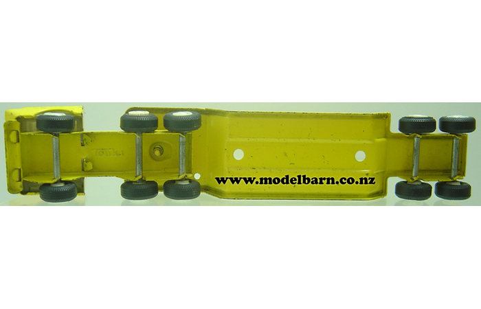 Truck, Low Loader & Bulldozer (yellow, missing track, 283mm) Tiny Tonka ...