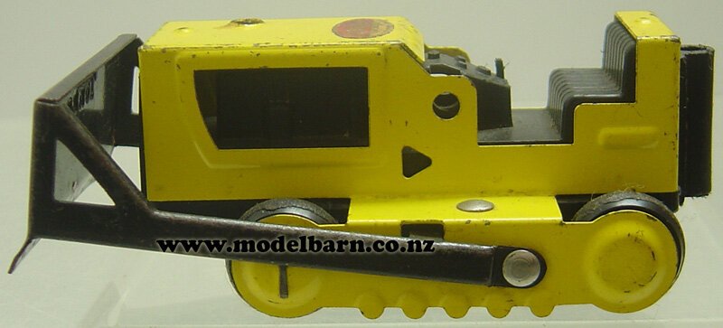 Truck, Low Loader & Bulldozer (yellow, missing track, 283mm) Tiny Tonka ...