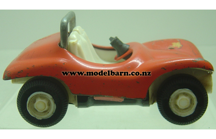 Fun Buggy (orange & white, broken steering wheel, 95mm) Tiny Tonka ...
