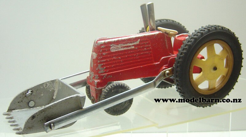 Large Tractor with Loader (red, 305mm) - New Zealand Made-Fun Ho Toys ...