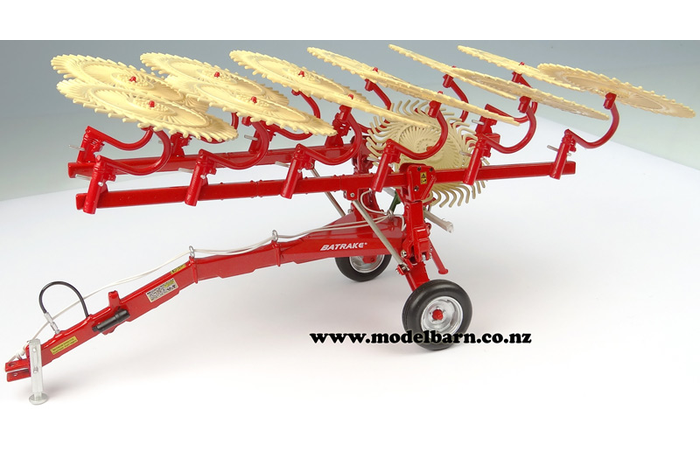 1/32 Enorossi Batrake 12 Vee Hay Rake - Farm Equipment-Other Farm ...