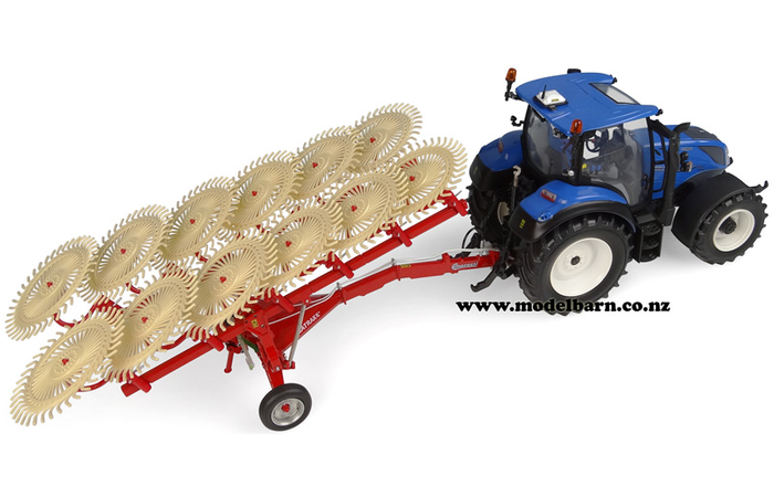 1/32 Enorossi Batrake 12 Vee Hay Rake - Farm Equipment-Other Farm ...