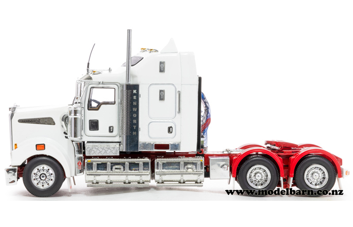 1/50 Kenworth T909 Prime Mover (White & Red) - Trucks & Trailers ...