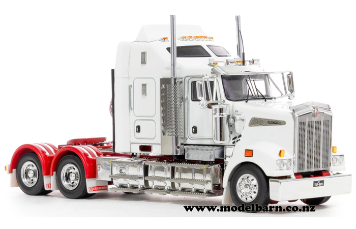 1/50 Kenworth T909 Prime Mover (White & Red) - Trucks & Trailers ...
