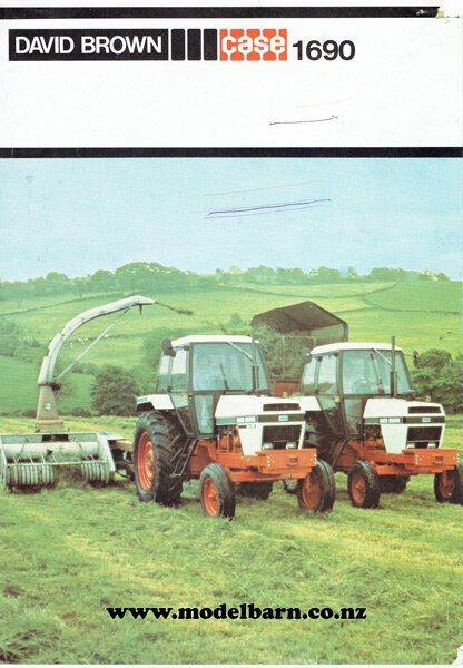 David Brown Case 1690 Tractor Sales Brochure - Books & Brochures-Sales Brochures-Case : Model ...