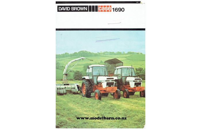 David Brown Case 1690 Tractor Sales Brochure - Books & Brochures-Sales Brochures-Case : Model ...