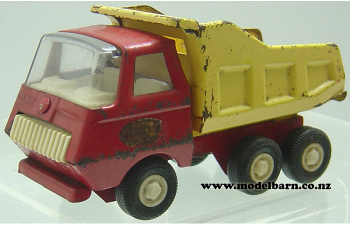 Tip Truck (red & yellow, unboxed, 125mm) Tiny Tonka - Old & Collectable ...