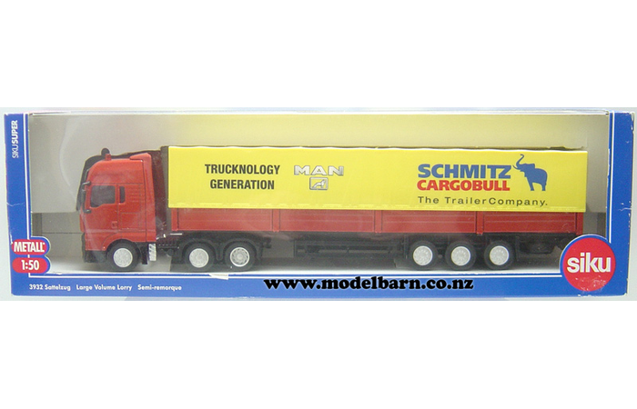 1/50 MAN TGA & Semi Dropside Trailer & Cover "Schmitz" - Trucks ...
