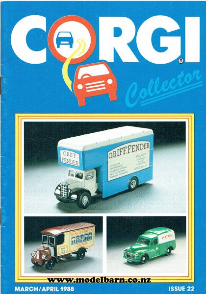 Corgi Collector Club Magazine March/April 1988 Issue 22 - Model ...