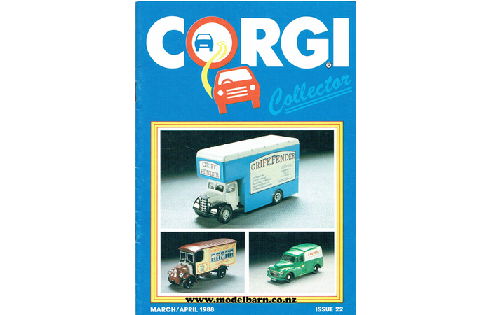 Corgi Collector Club Magazine March/April 1988 Issue 22 - Model ...