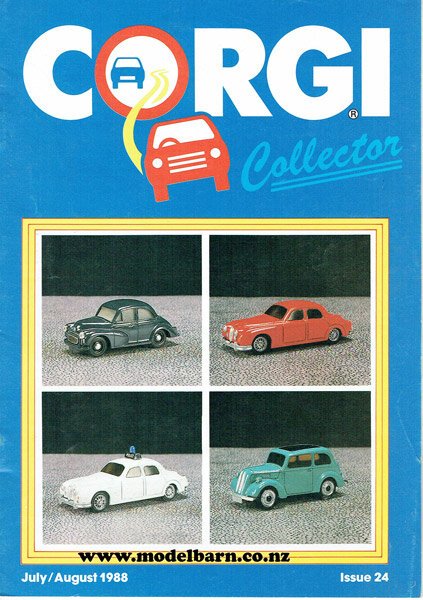 Corgi Collector Club Magazine July/August 1988 Issue 24 - Model ...