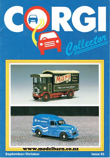 Corgi Collector Club Magazine September/October 1988 Issue 25 - Model ...