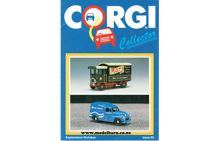 Corgi Collector Club Magazine September/October 1988 Issue 25 - Model ...