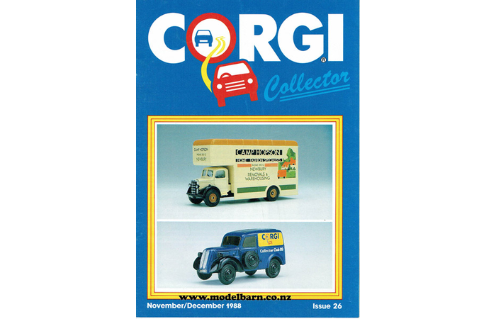 Corgi Collector Club Magazine November/December 1988 Issue 26 - Model ...