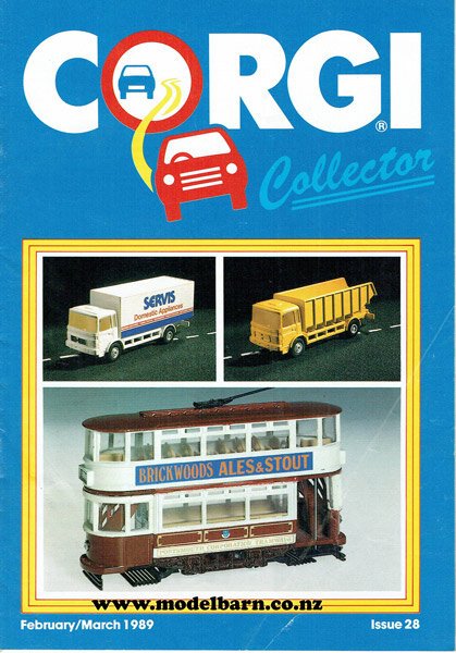 Corgi Collector Club Magazine February/March 1989 Issue 28 - Model ...