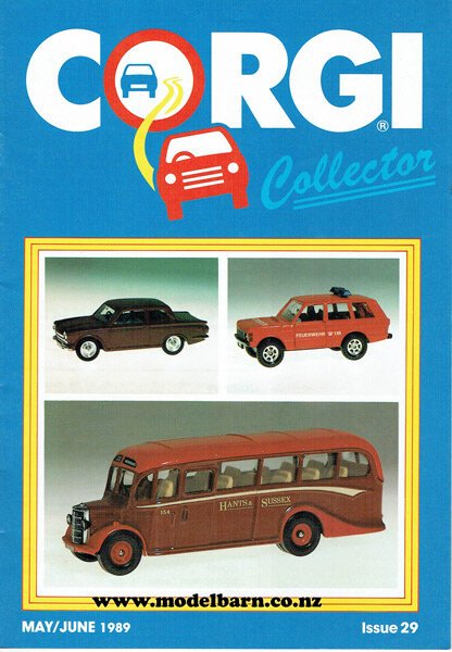 Corgi Collector Club Magazine May/June 1989 Issue 29 - Model Catalogues ...
