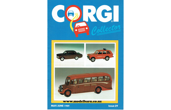 Corgi Collector Club Magazine May/June 1989 Issue 29 - Model Catalogues ...