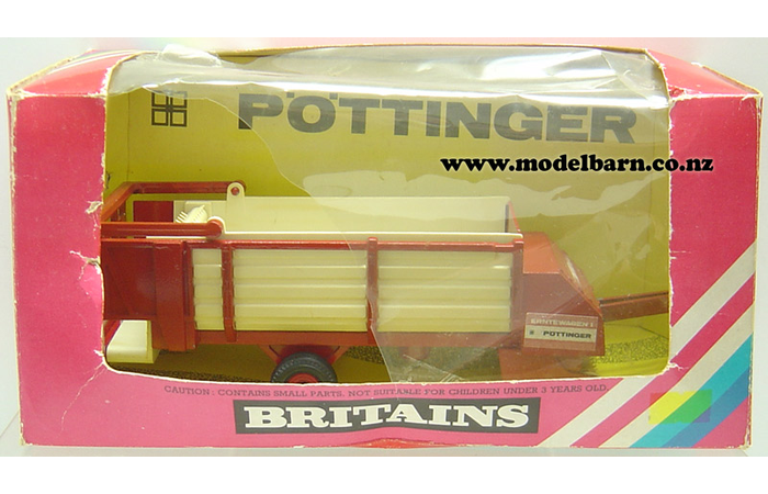 1/32 Pottinger Loader Wagon (red & white, no cage) Britains - Farm ...