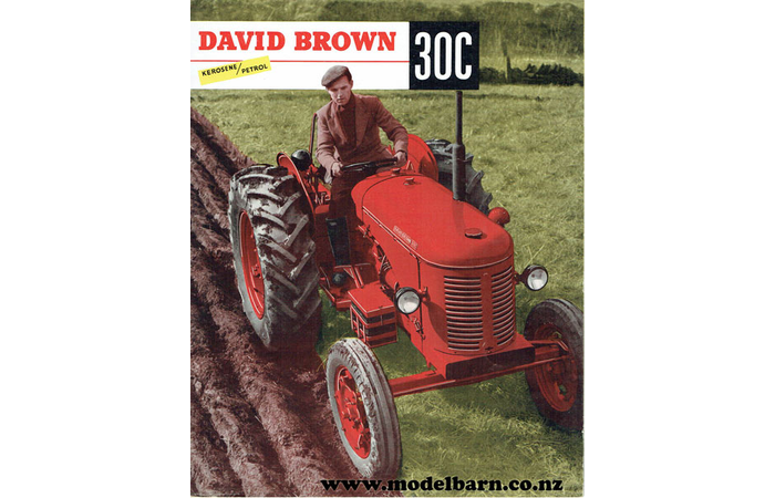 David Brown 30C Tractor Sales Brochure - Books & Brochures-Sales Brochures-Other Brochures ...