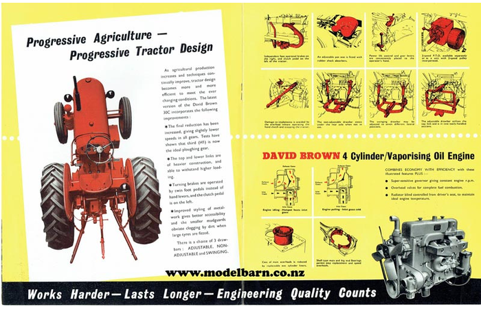 David Brown 30C Tractor Sales Brochure - Books & Brochures-Sales Brochures-Other Brochures ...