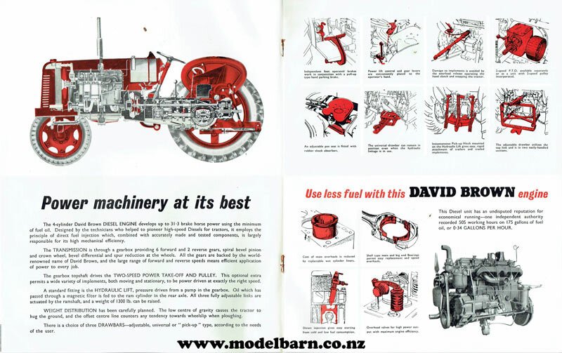 David Brown 25D Tractor Sales Brochure - Books & Brochures-Sales Brochures-Other Brochures ...