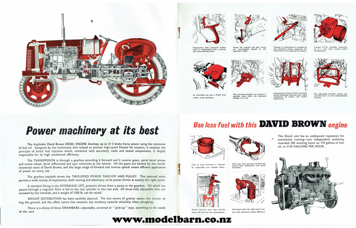 David Brown 25D Tractor Sales Brochure - Books & Brochures-Sales Brochures-Other Brochures ...