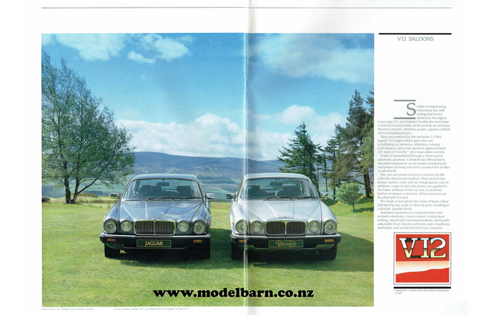 Jaguar & Daimler Cars Sales Brochure 1988 - Books & Brochures-Sales Brochures-Jaguar & Daimler ...