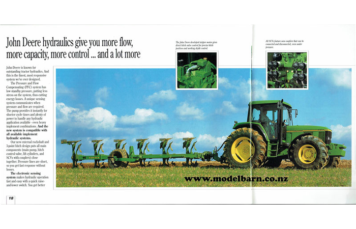 John Deere 6000 Series Tractors Sales Brochure - Books & Brochures ...