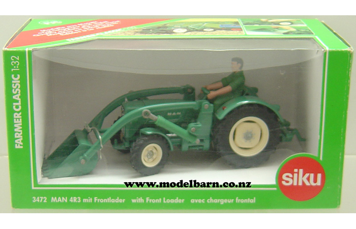 1/32 MAN 4R3 with Loader - Farm Equipment-Other Tractor Brands : Model ...