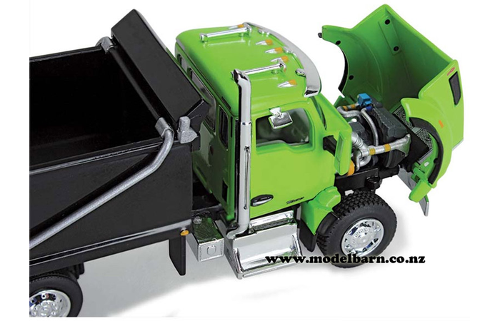 1/64 Kenworth T880 Tip Truck (lime green & black) - Trucks & Trailers ...