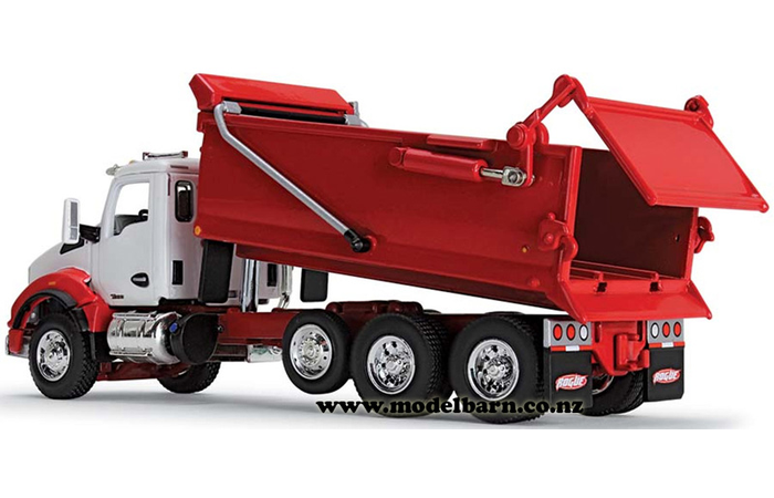 1/64 Kenworth T880 Tip Truck (white & viper red) - Trucks & Trailers ...