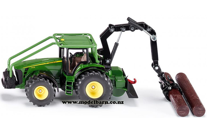 1/50 John Deere 8430 Logging Tractor & Logs - Farm Equipment-John Deere ...