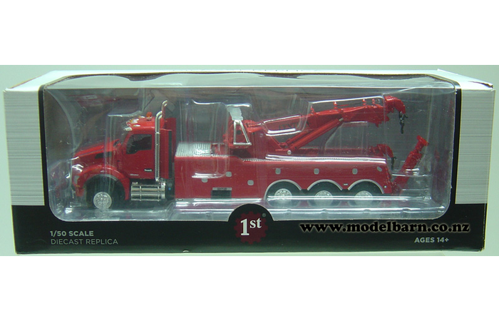 1/50 Kenworth T880 & Century 1060 Rotator Tow Truck (red, torn box ...