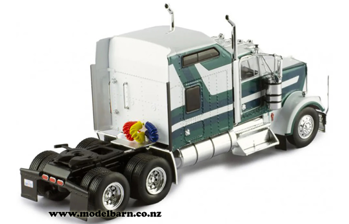 1/43 Kenworth W900 Aerodyne Prime Mover (1990, white & green) - Trucks ...