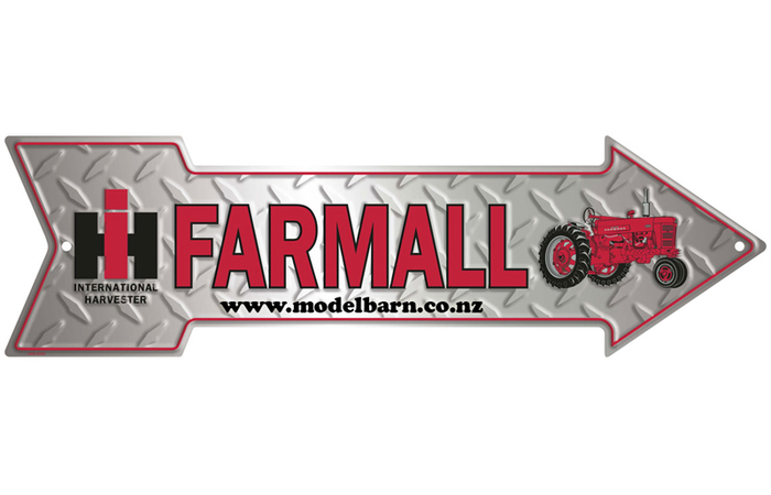 Farmall Arrow Sign (500mm x 145mm) - Accessories & Miscellaneous-Signs ...