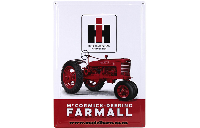 Farmall H Metal Sign (300mm x 425mm) - New Arrivals-Other Items : Model ...