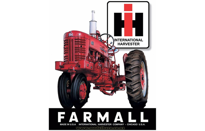 Farmall 400 Metal Sign (320mm x 405mm) - Accessories & Miscellaneous ...