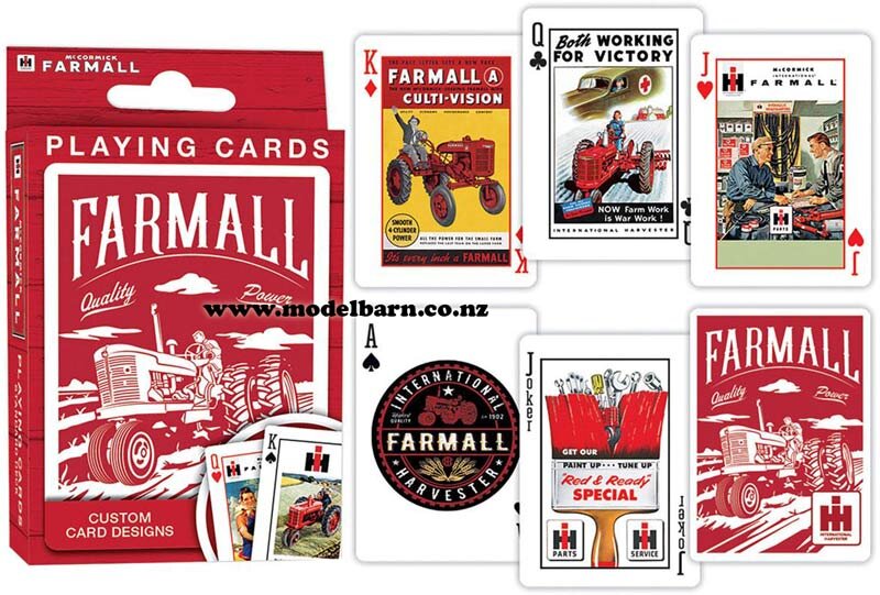 Farmall Playing Cards - New Arrivals-Other Items : Model Barn ...
