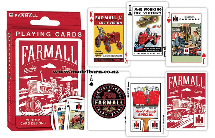 Farmall Playing Cards - New Arrivals-Other Items : Model Barn ...