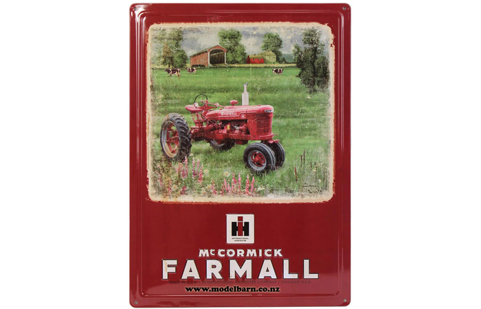 Farmall H Metal Sign (305mm x 425mm) - Accessories & Miscellaneous ...