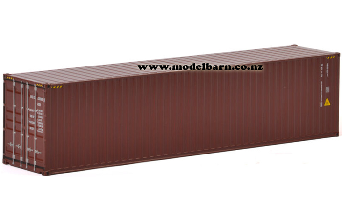 1/50 40ft Metal Shipping Container (brown) - Accessories ...